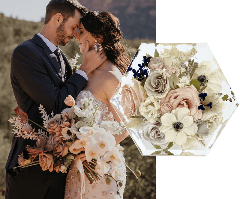 Professional Bridal Bouquet Preservation | Designs by Andrea