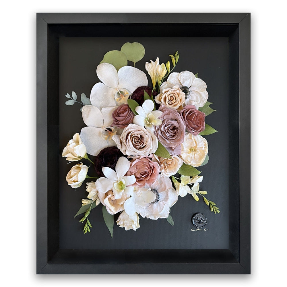 Beautiful Shadow Box Display 11 x 14"" Press-3D | DBANDREA